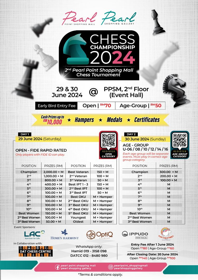 2ND PEARL POINT CHESS CHAMPIONSHIP – DATCHESSCENTRE
